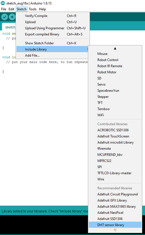 آموزش نصب کتابخانه و برد جدید در نرم افزار آردوینو IDE (به سه روش ...