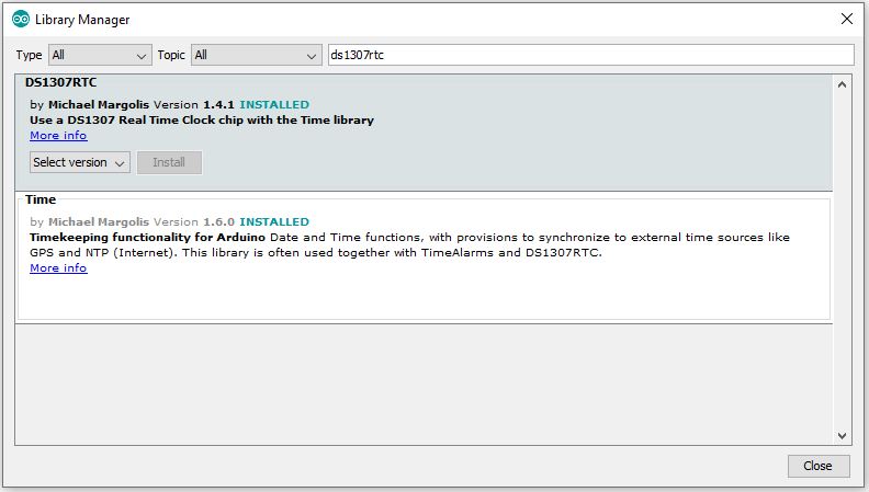 آموزش راه‌اندازی ماژول ساعت دقیق DS1307 با آردوینو - کافه ربات