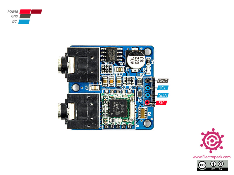 آموزش راه اندازی ماژول رادیو FM استریو TEA5767 با آردوینو - کافه ربات