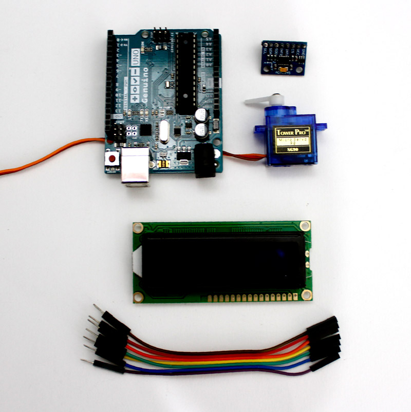 راه اندازی ماژول قطب نمای LSM303DLHC GY-511 با آردوینو | کافه ربات