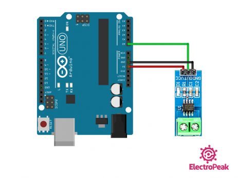 راهنمای آموزش راه اندازی ماژول جریان ACS712 با استفاده از آردوینو ...