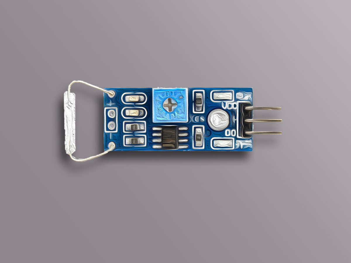 آموزش راه اندازی سوئیچ مغناطیسی (Reed Switch) با آردوینو - کافه ربات