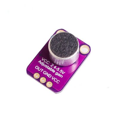 آموزش راه اندازی ماژول میکروفون MAX4466 با آردوینو - کافه ربات