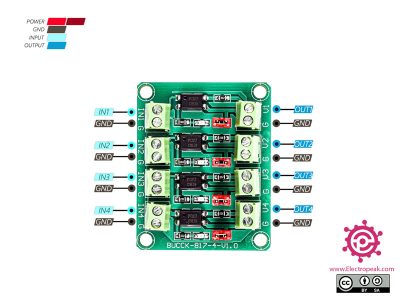 آموزش راه اندازی ماژول اپتوکوپلر PC817 با آردوینو - کافه ربات
