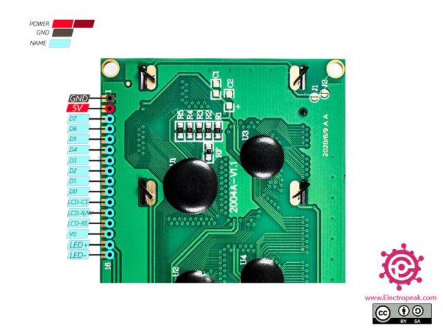 آموزش راه اندازی ماژول‌های نمایشگر کاراکتری 0802 / 2002 / 1602 / 2004 ...