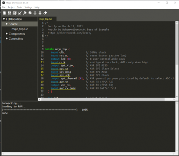 آموزش کامل استفاده و راه اندازی برد FPGA Mojo V3 [ویژه مبتدیان] - کافه ربات