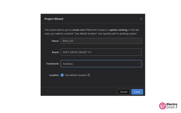 آموزش نصب و راه اندازی PlatformIO IDE و برنامه نویسی ESP32 - کافه ربات