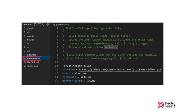 آموزش نصب و راه اندازی PlatformIO IDE و برنامه نویسی ESP32 - کافه ربات