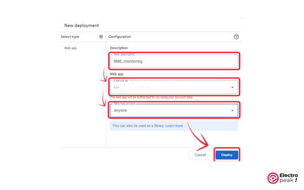 ارسال دیتا از ESP32 یا ESP8266 به Google Sheets (با 2 روش) - کافه ربات
