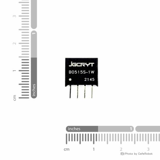 قیمت و خرید مبدل DC/DC سوییچینگ ایزوله 5 ولت به 15 ولت 1 وات B0515S