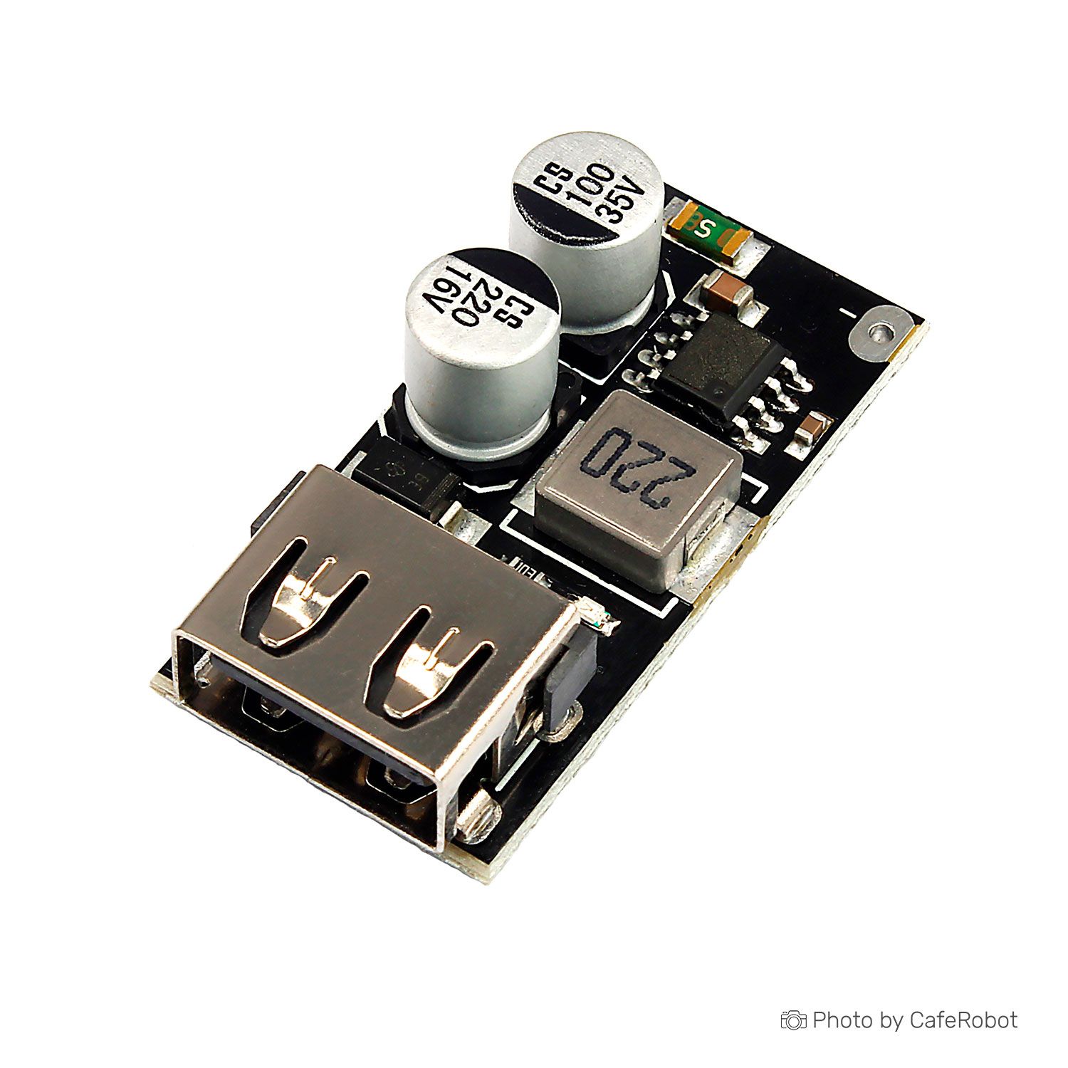 قیمت و خرید ماژول فست شارژ کاهنده ولتاژ QC2.0/QC3.0 با خروجی USB