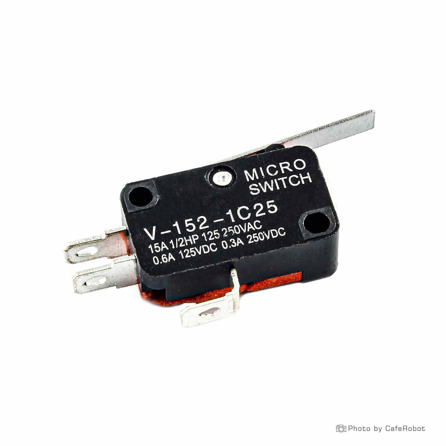 قیمت و خرید میکرو سوئیچ اهرم بلند V-152-1C25 |کافه ربات