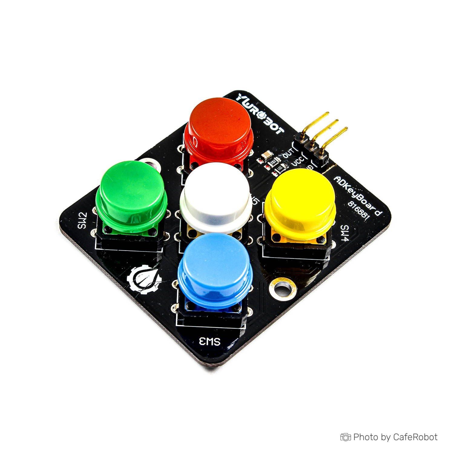 قیمت و خرید ماژول کیبورد آنالوگ 5 بیتی YwRobot |کافه ربات