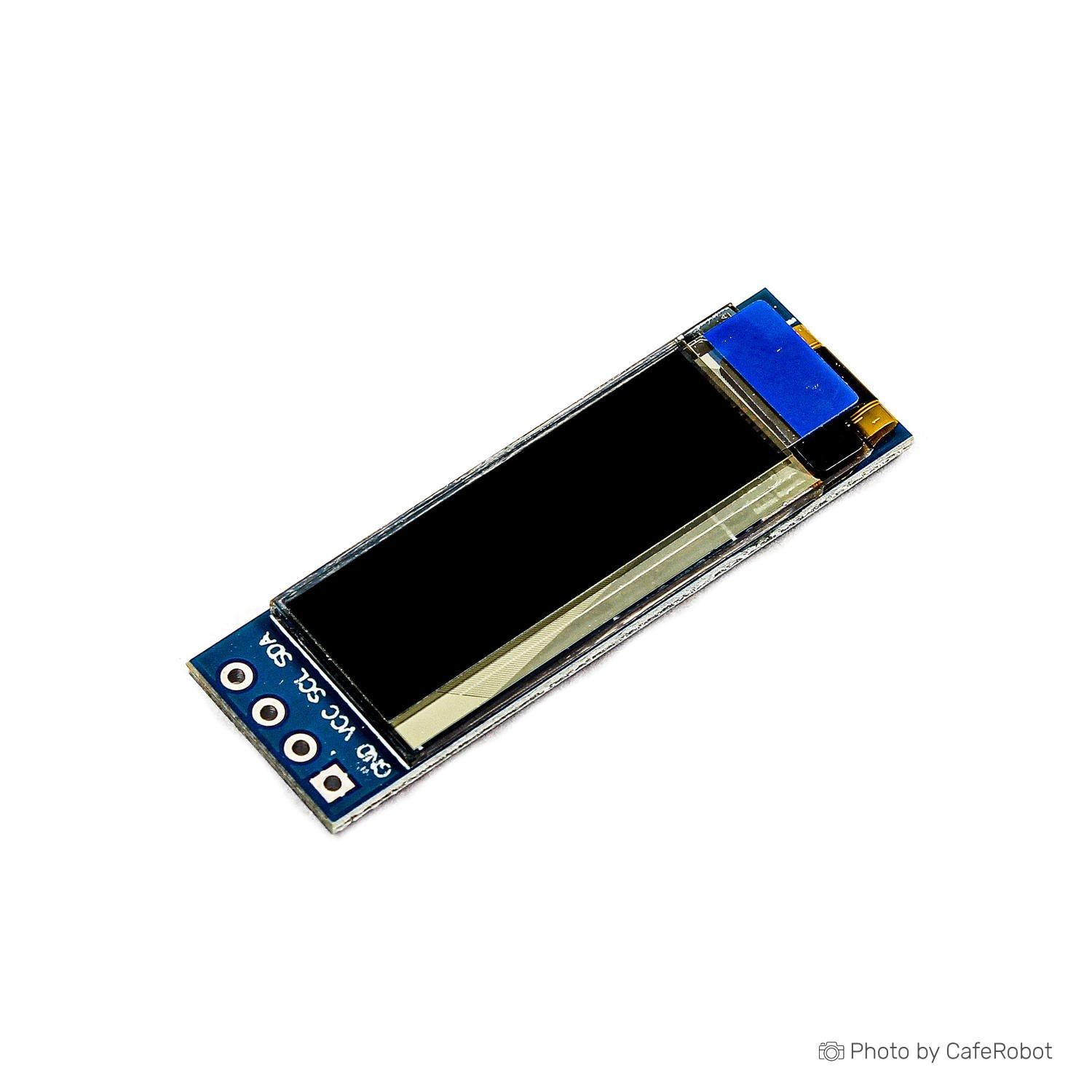 قیمت و خرید ماژول نمایشگر OLED تک رنگ 0.91 اینچ ارتباط I2C