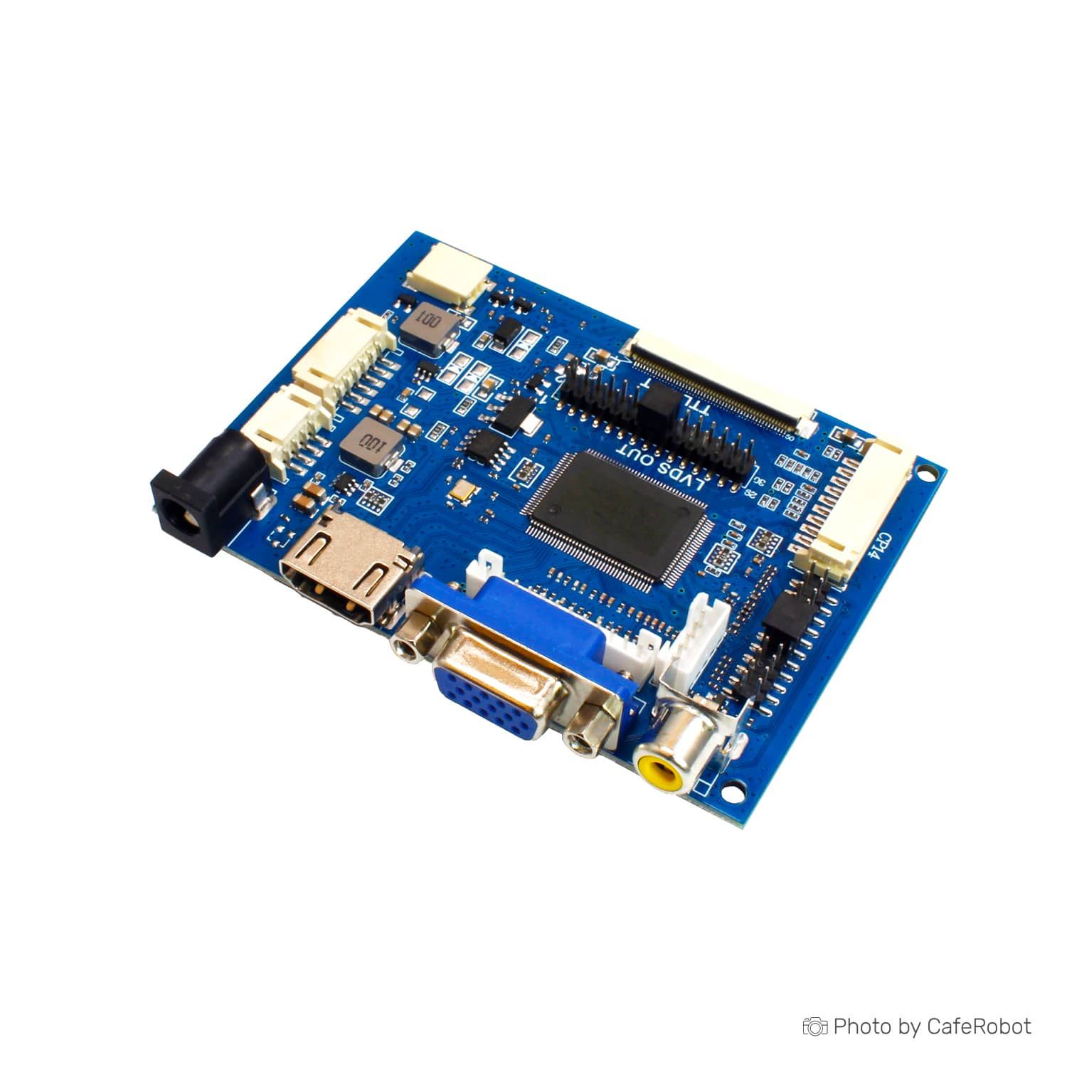 قیمت و خرید برد مبدل HDMI/VGA به LVDS/TTL برای نمایشگر های 50 پین TTL و ...