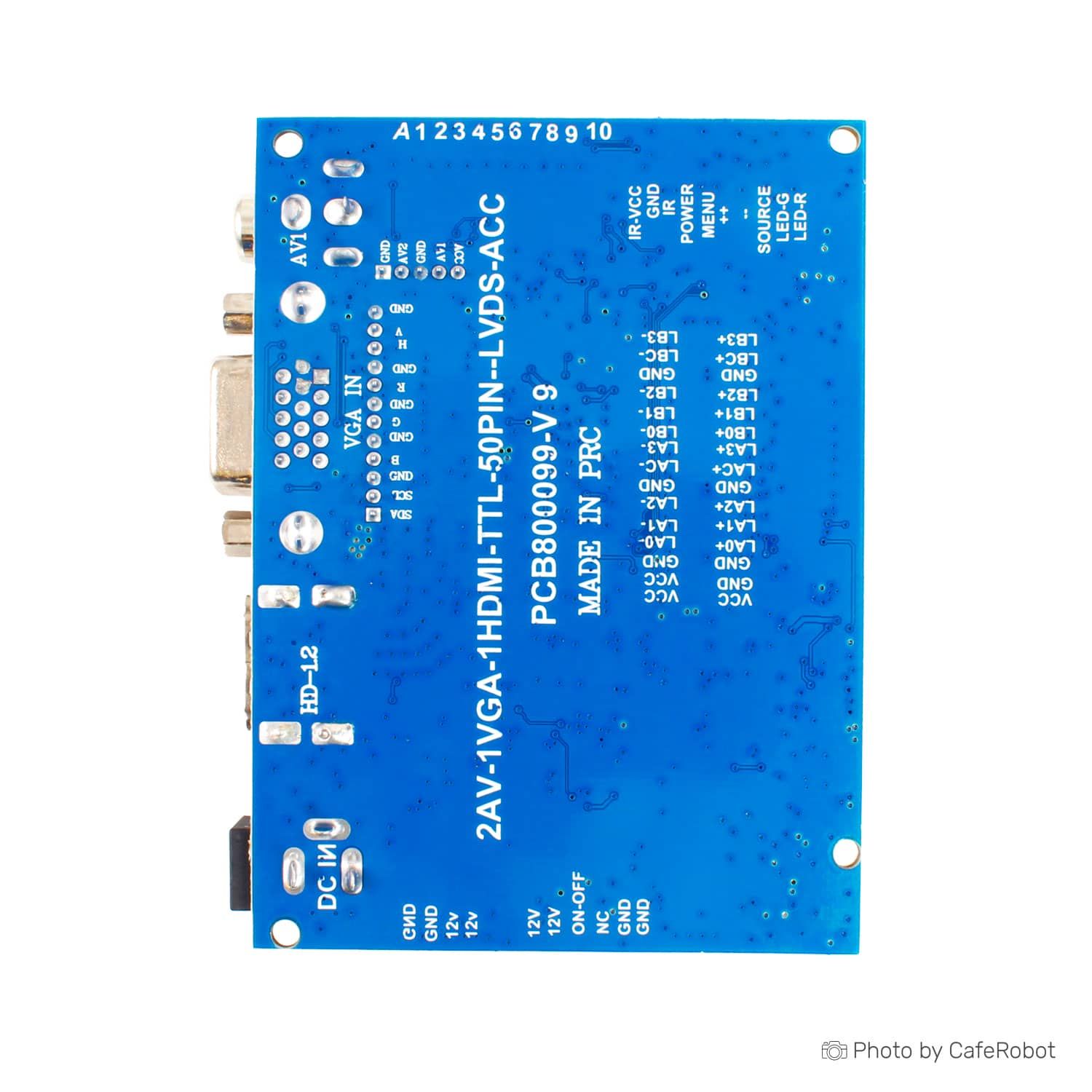 قیمت و خرید برد مبدل HDMI/VGA به LVDS/TTL برای نمایشگر های 50 پین TTL و ...