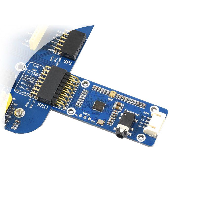 قیمت و خرید ماژول پخش و ضبط صدا WM8960 تولید Waveshare