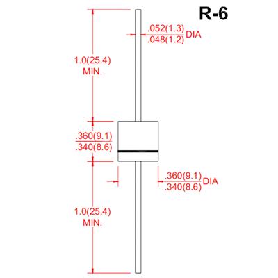قیمت و خرید 6A10, General Diode, R-6