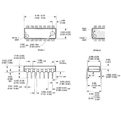 7430PC, NAND Logic Gate IC, DIP-14